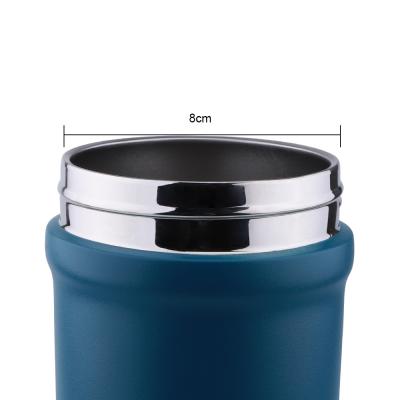 Cina 600ml Flasca a vuoto Shaker isolato Flasca di acqua calda Bottiglia a doppia parete di viaggio auto termo Shake Cup in vendita