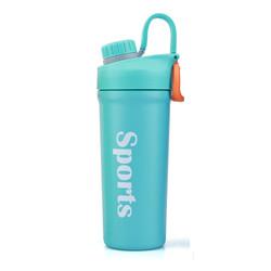 Cina 600ml Flasca a vuoto Shaker isolato Flasca di acqua calda Bottiglia a doppia parete di viaggio auto termo Shake Cup in vendita