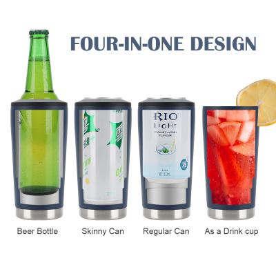 Cina ChinaSupply Accetta personalizzazione 16oz Tazze in acciaio inossidabile a vuoto Tazza con coperchio in vendita