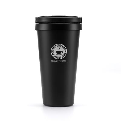 Cina Popolare 450ml Acciaio Inossidabile Vacuum Straight Coffee Tumbler Travel Portable Mug in vendita
