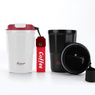 Cina 380 ml BPA-Free Doppia parete Acciaio Vaso a vuoto Isolato Viaggio Tumbler Vaso tazza di caffè in vendita
