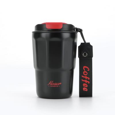 Cina 380 ml BPA-Free Doppia parete Acciaio Vaso a vuoto Isolato Viaggio Tumbler Vaso tazza di caffè in vendita