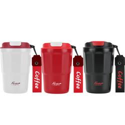 Cina 380 ml BPA-Free Doppia parete Acciaio Vaso a vuoto Isolato Viaggio Tumbler Vaso tazza di caffè in vendita