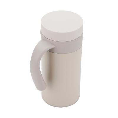 Cina 400 ml di bottiglia in acciaio inossidabile con maniglia personalizzabile doppia parete bottiglie in acciaio inossidabile a vuoto con tappo in vendita
