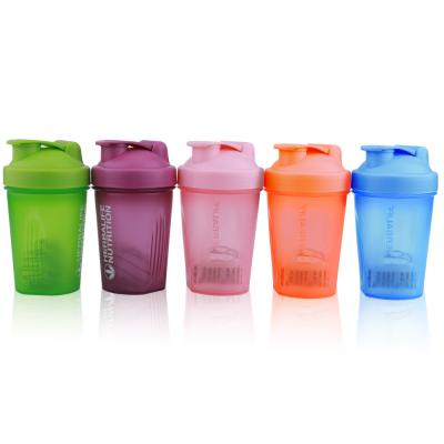China Custom 400 ml High Quality Design Je eigen logo Sport Shaker Flessen, Protien Shaker Flessen OEM Private Label Te koop