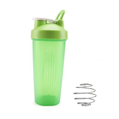 Cina Logo personalizzato Miscelazione Acqua Bevande Gym Blender Protein Shaker Bottiglia Plastica Portatile Blender Shaker Bottiglia Con Ball in vendita