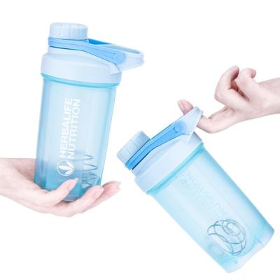 China Custom 500ml High Quality Design Logo Sport Plastic Shaker Flessen, Protien Citroen Grapefruit Shaker Flessen OEM Private Label Te koop