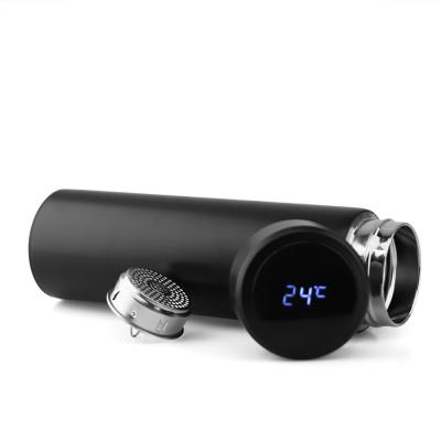 Cina Tazza da caffè sigillata a vuoto da viaggio in acciaio inossidabile 304 Smart con display di temperatura a LED in vendita