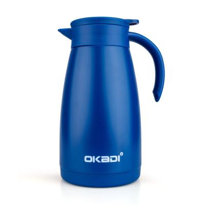 Cina 1500 ml 304 in acciaio inossidabile isolante caffè carafe vaso termale vaso ad acqua calda in vendita