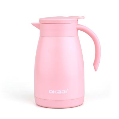 Cina 1500 ml 304 in acciaio inossidabile isolante caffè carafe vaso termale vaso ad acqua calda in vendita