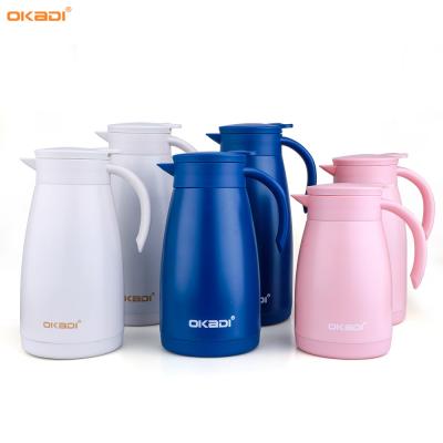 China 64 oz/1,8 litros Termos de aço inoxidável Carafe Pot de café Vazão Flasca Jarra de chaleira à venda