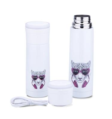 China 350ml/500ml Alto-falante Tumbler Blank Bottle de aço inoxidável Regalos Bottles de água de vácuo à venda