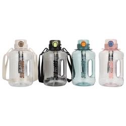 Cina Bottiglia sportiva in plastica a bocca larga e dritta per attività all' aperto in palestra in vendita