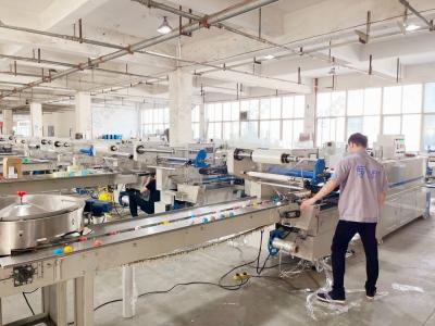 China Factory Directly High Speed Fully Automatic Bath Salt Ball Soap Heat Shrink Wrap Packaging Wrapping Machine Line for sale