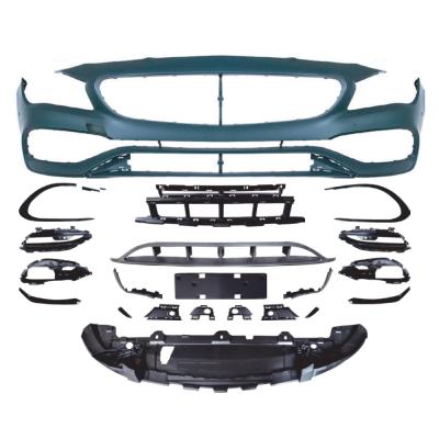 China CLA W117 2013-2019 Car Bodykit Accessories Facelift for Mercedes Benz Front Enclosure Set for sale