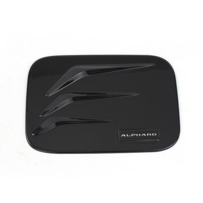 China 2024 Toyota Alphard Carbon Fiber Chrome Fuel Tank Trim Cover Exterior Accessories OEM for sale