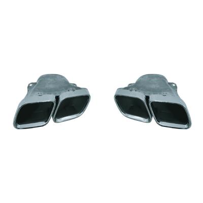 Cina Tubo in acciaio inossidabile in argento o nero per BENZ E63 Style W213 Altre parti del corpo in vendita