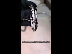 custom 18k gold jewelry elegant white gold personalization  high end jewelry