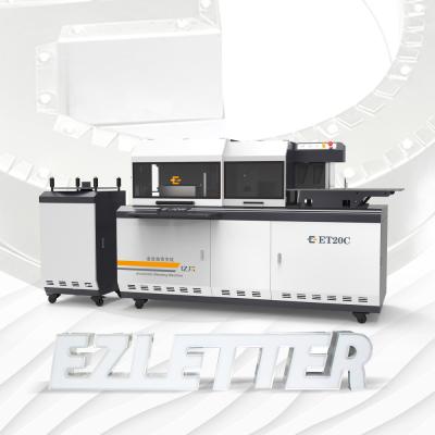 Cina ET20C Bender per lettere pubblicitarie CNC con sistema di piegatura alternativo a doppia lama in vendita