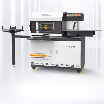 Cina Y20L Pubblicità SS Logos Store Metal CNC Letter Bender 3D Aluminum Letter Bending Machine in vendita