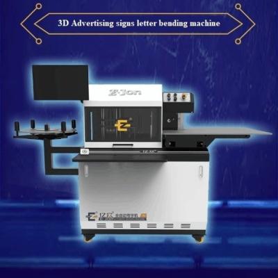 China Genauigkeit Ejon Y6 3D Sign CNC Flat Aluminium Kanal Briefbender für kleine Buchstaben zu verkaufen