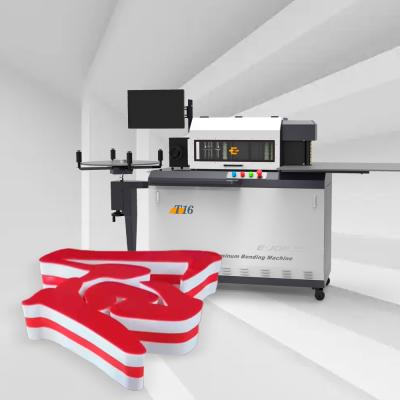 Cina Soluzione pubblicitaria EJON T16 Macchina a strisce di canale in alluminio CNC per la piegatura di segnali mini in vendita