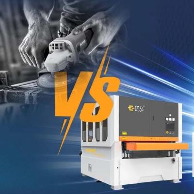 Cina Ejon YZ1300SS Lato di metallo di laminazione della sabbia della ruggine con potenza totale di 47 kW in vendita