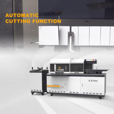 China EJON ET20C Alphabet Edge Bending Machine Multifunctional Channel Bender met V Notch Te koop