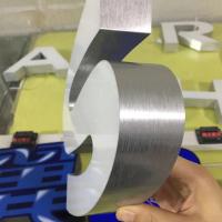 China EJON Advertising Sign Logo Inner Hole and Outer Contour Edge Automatic Grinding Machine for sale