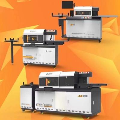 China Ejon Top Channel Letter Bender Máquina de fabricação de sinal de neon CNC com cortador de roda de fresagem à venda