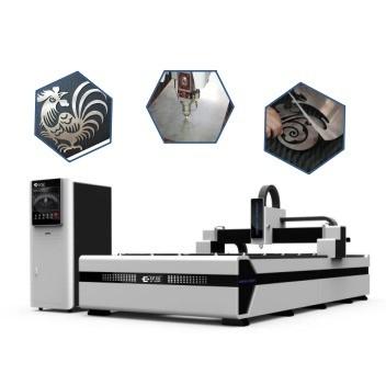 Cina Macchina di taglio laser a fibra di metallo di lamiera da 1500W 2000W 3000W per formato supportato da DXF in vendita