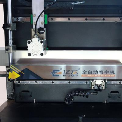 China EJON T20 2 mm aluminium roestvrij staal kanaal brief buigmachine voor teken maken Te koop