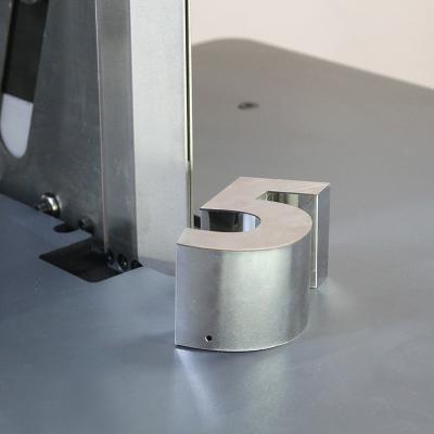 China EJON T20 2 mm aluminium roestvrij staal kanaal brief buigmachine voor teken maken Te koop