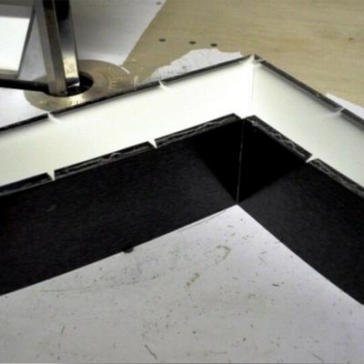 Cina EJON ET20C CNC Aluminio SS Ferro Automatico V-Cutting Slotting Notching Flanging Channel Letter Bending Machine in vendita