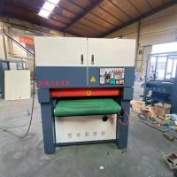 China Automatic Correction Function Flat Metal Finishing Machine For Carbon Steel for sale