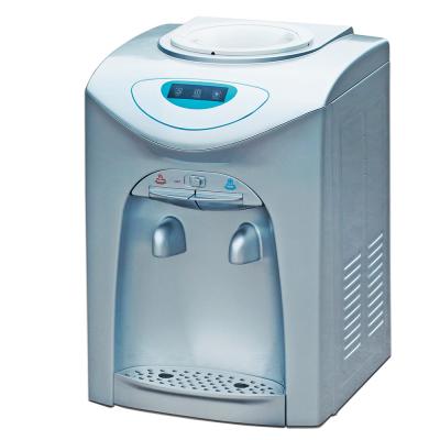 China Bottled counter top water dispenser, compressor cooling hot & cold cooler 3 temperature to be option for sale