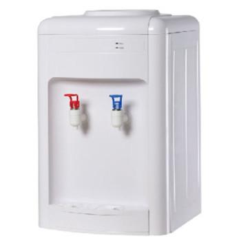China cheap 5gallon hot & cold bottle top countertop water dipsenser,compressor cooling, standard faucet with safety lock for sale