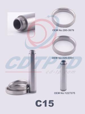 China 1227375 Guide Valve Stem Heat Resistant High Precision For Caterpillar C15 Engine for sale
