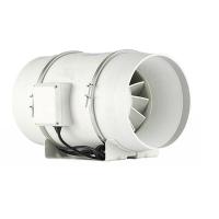 China Customizable Speed Control 200mm Plastic Inline Duct Fan 240V AC for Humidity Control for sale