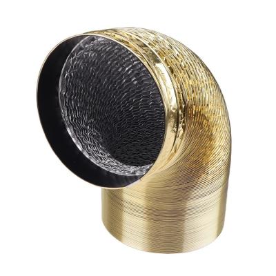 China 162-252 Quantidade de ar Ducto flexível semi-rígido para ar condicionado e ventilador de fluxo axial à venda
