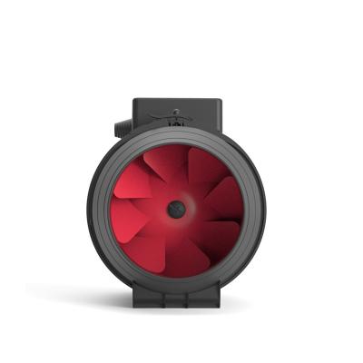Cina OEM Design Massa nera silenziosa Inline aria fresca Vento misto di flusso di condotto estrattivo ventilatore in vendita
