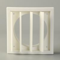 China 23-65 Plastic Ventilation Round Air Ceiling Vent Diffuser Adjustable 100mm for sale
