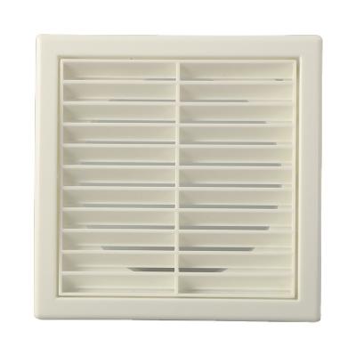 Cina Griglia in plastica bianca da 100/125/150 mm per l'installazione di ventilatori a parete in vendita