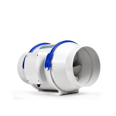 中国 OEM対応 110V/220V ECモーターサイレント 4インチ インラインダクトファン 速度コントローラ 販売のため
