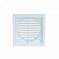 China Air Conditioning Double Deflection Plastic Ventilation Diffuser 240V IP44 White for sale