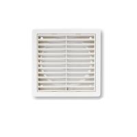 China Air Conditioning Double Deflection Plastic Ventilation Diffuser 240V IP44 White for sale
