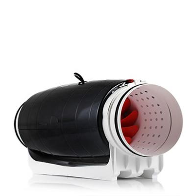 Cina Ventilatore di condotto di scarico in linea a 2 velocità a flusso misto in plastica da 5 pollici TT per sistemi di coltivazione idroponica in vendita