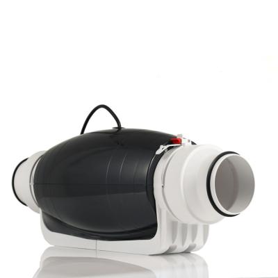 Cina Ventilatore di condotto di scarico in linea a 2 velocità a flusso misto in plastica da 5 pollici TT per sistemi di coltivazione idroponica in vendita
