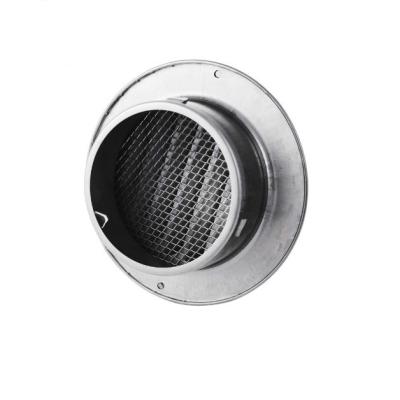 Cina 6 pollici di acciaio inossidabile per la parete di casa diffusore rotondo di sfiato d'aria con copertura impermeabile in vendita