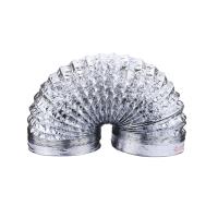 China 240V Cooling Flexible Aluminum Hose with High Temperature Ventilation Plastic Duct for sale